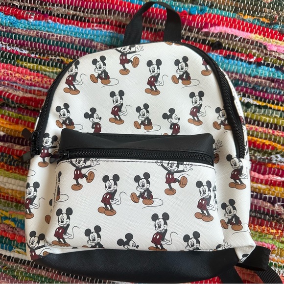 Disney | Bags | Disney Black Mickey Mouse Backpack | Poshmark